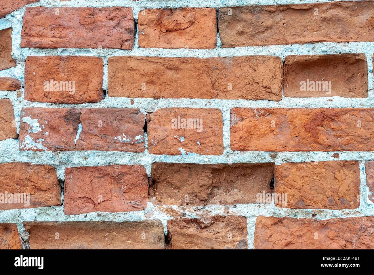 Brick wall, textures, background, close-up Stock Photo - Alamy