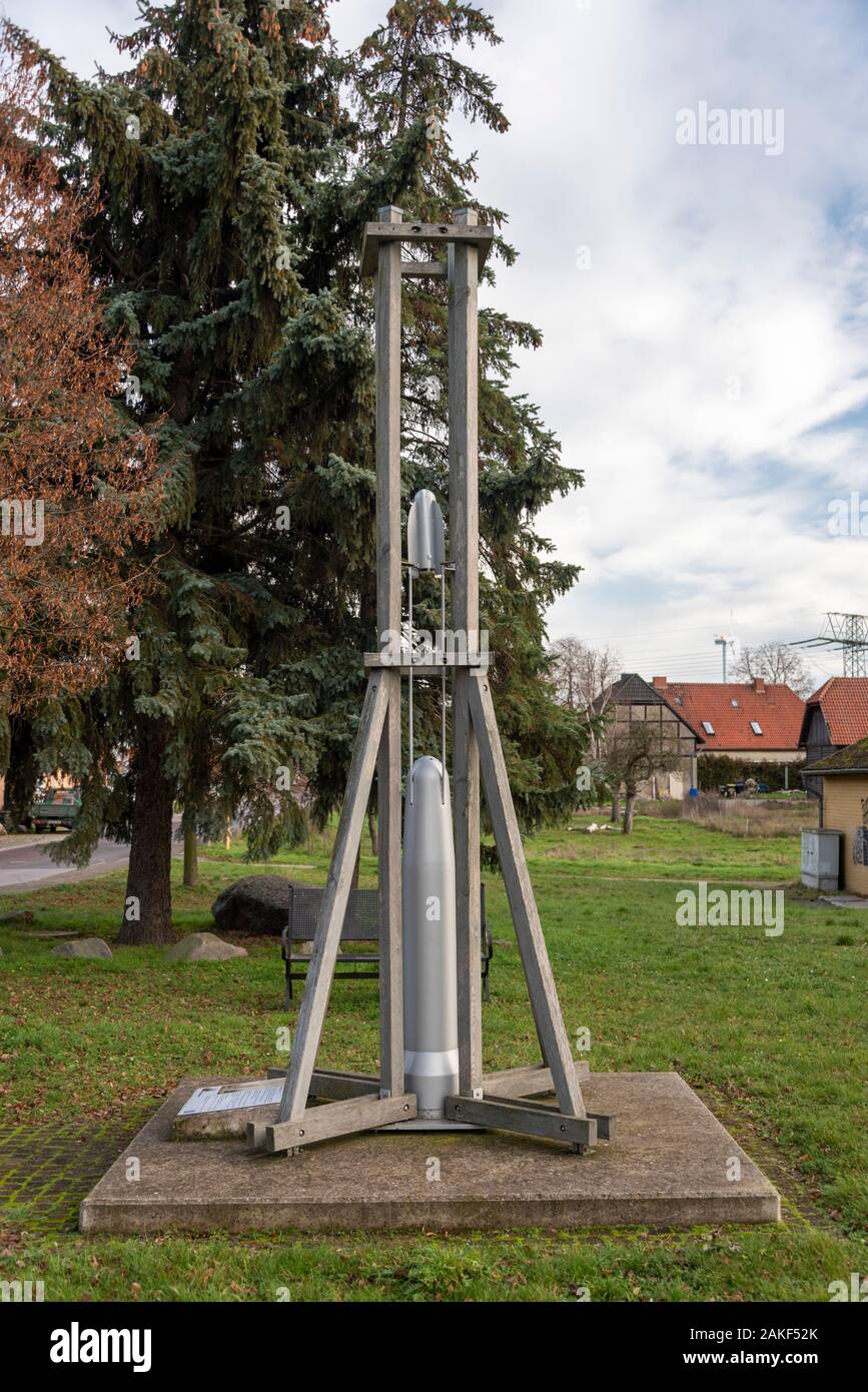 Wolmirstedt, Germany. 09th Dec, 2019. View of the Magdeburg pilot ...