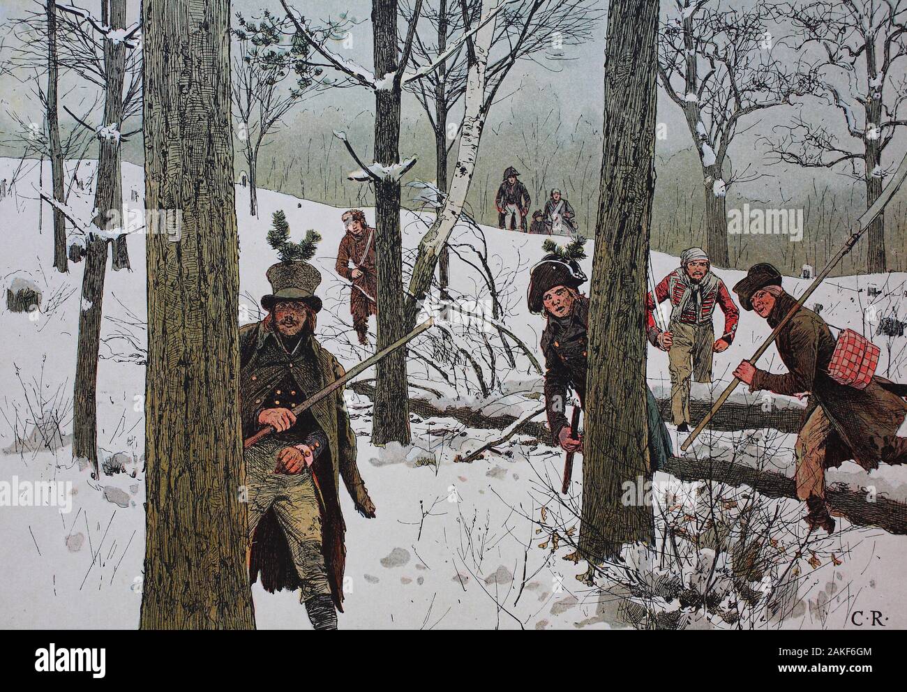 War of the Fourth Coalition, 1806 - 1807, prussian soldiers fled from ...