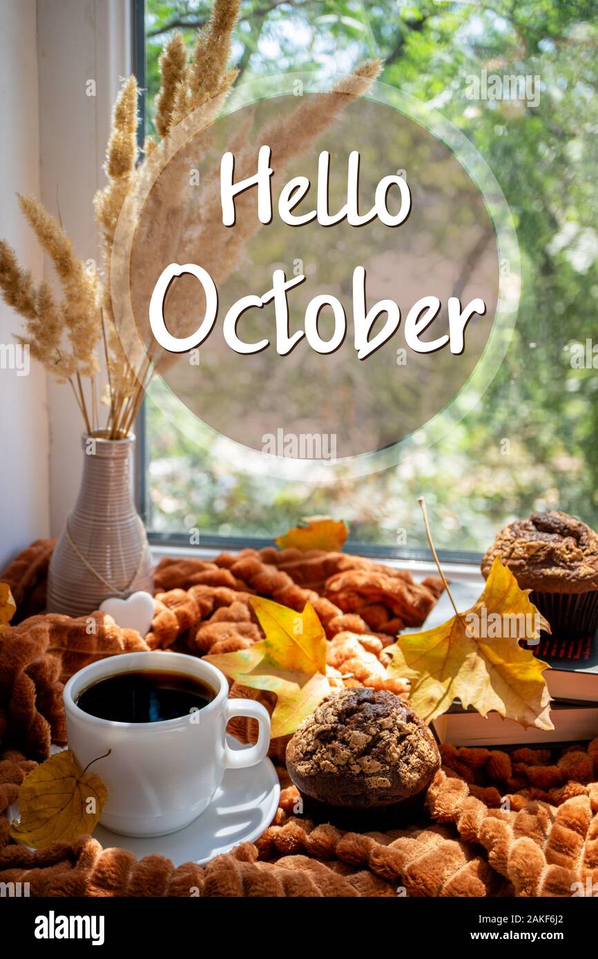 Hello october hi-res stock photography and images - Alamy
