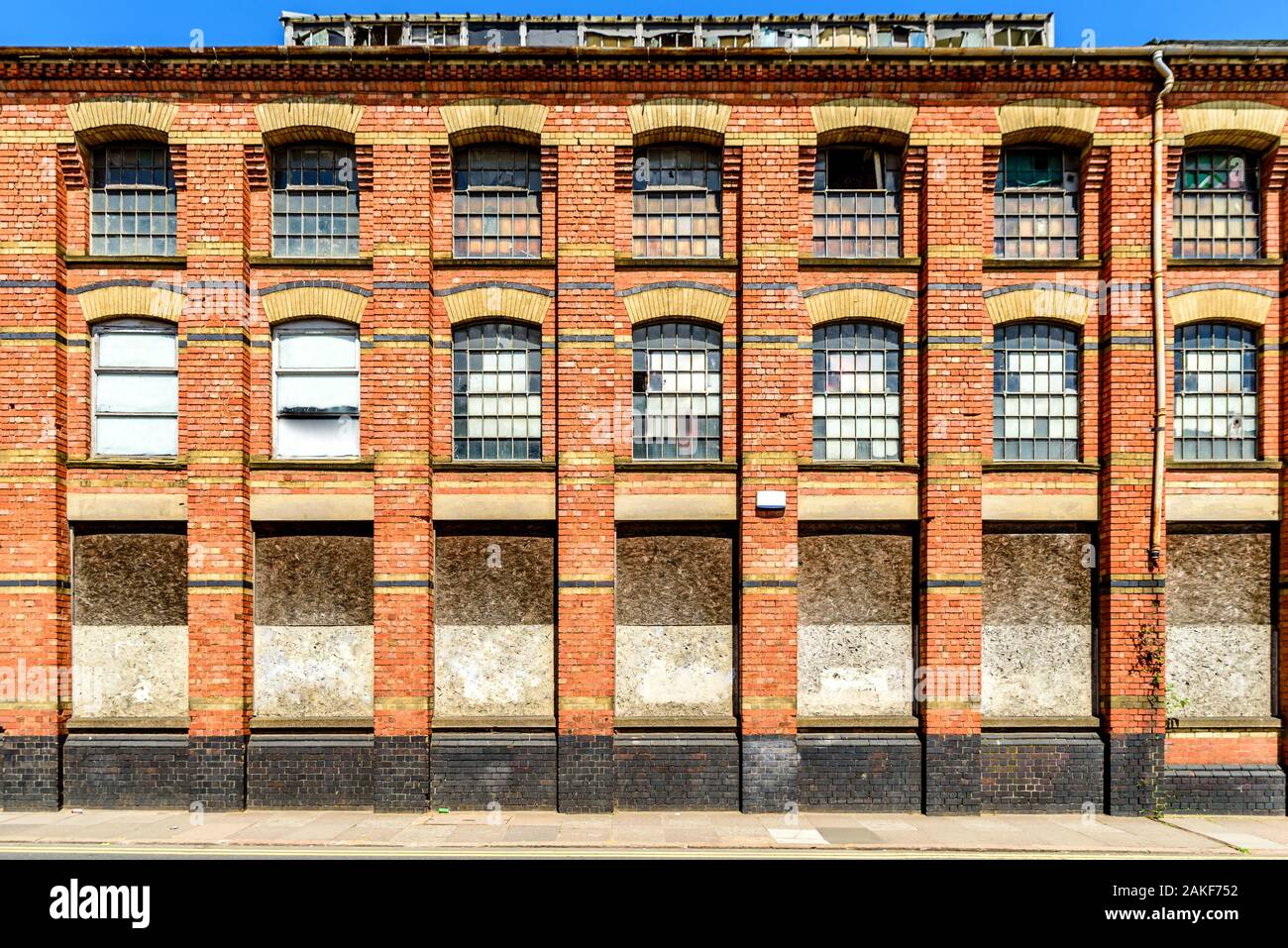 Red Brick Warehouse Wall Windows High Resolution Stock Photography and ...