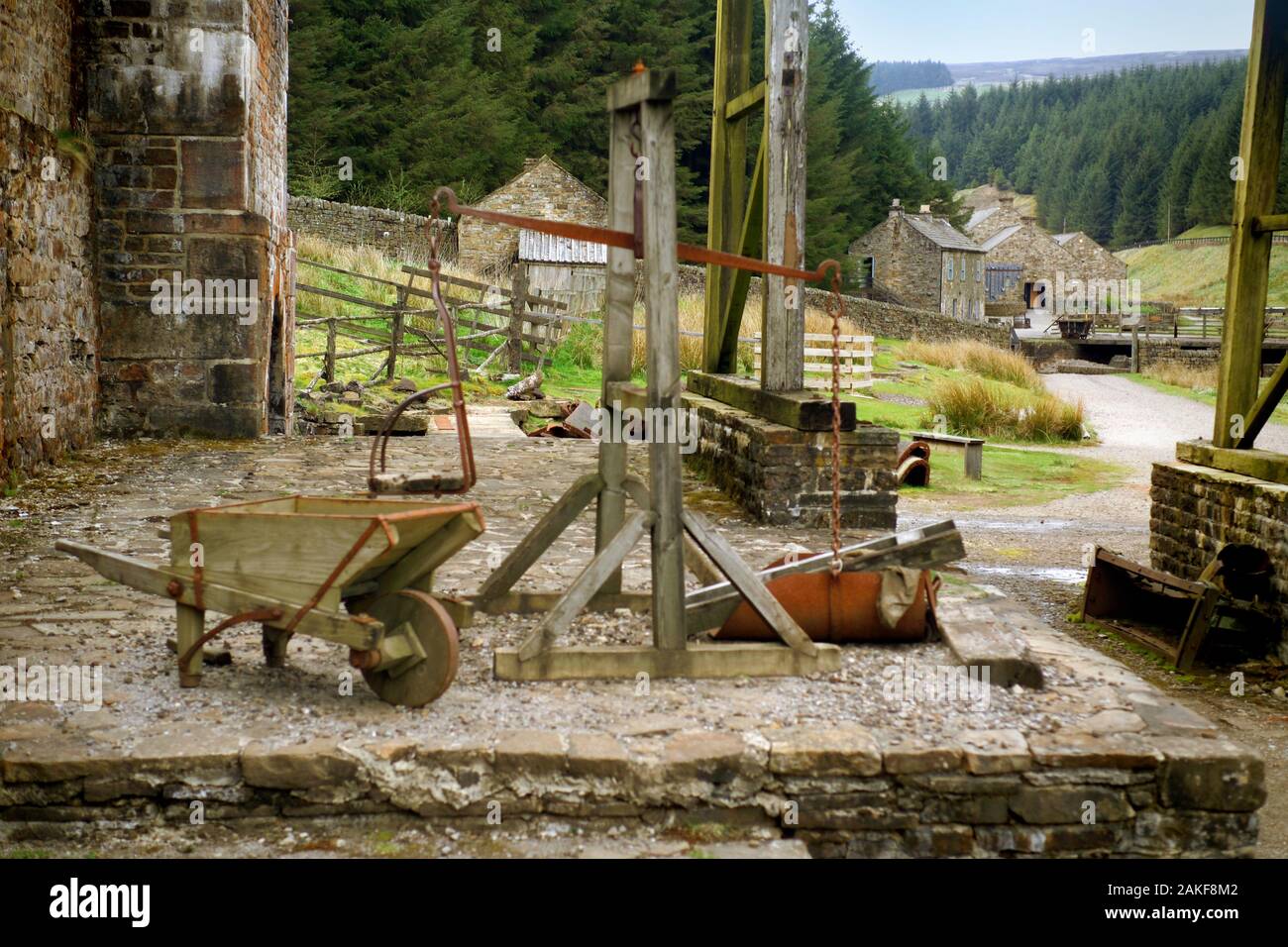 North of England Lead Mining Museum Stock Photo - Alamy