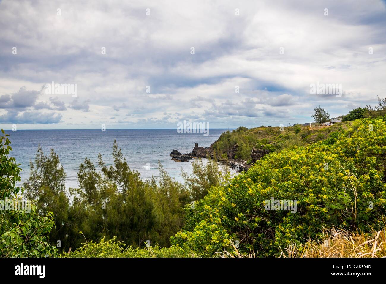 A gorgeous view of the natural landscape in Maui, Hawaii Stock Photo ...