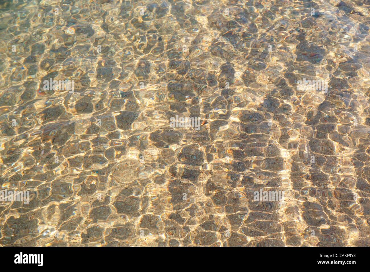 Clear water texture in blue. Background of the ocean and the sea ...
