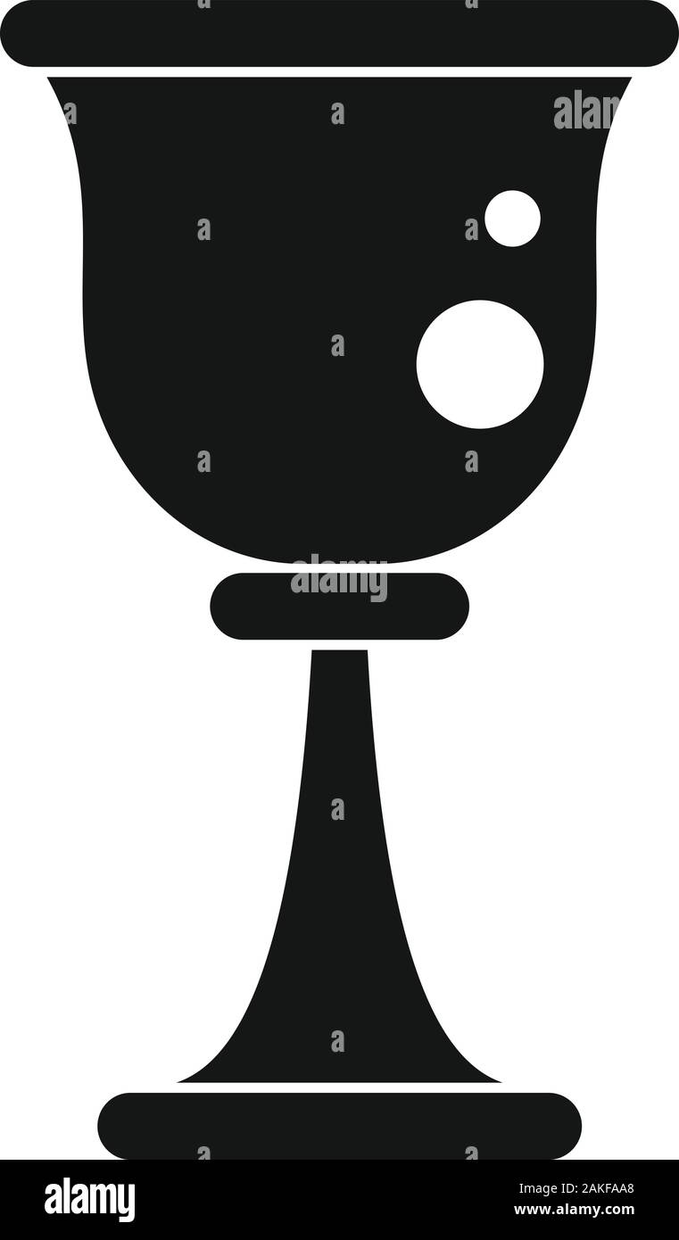 Prayer cup icon. Simple illustration of prayer cup vector icon for web ...