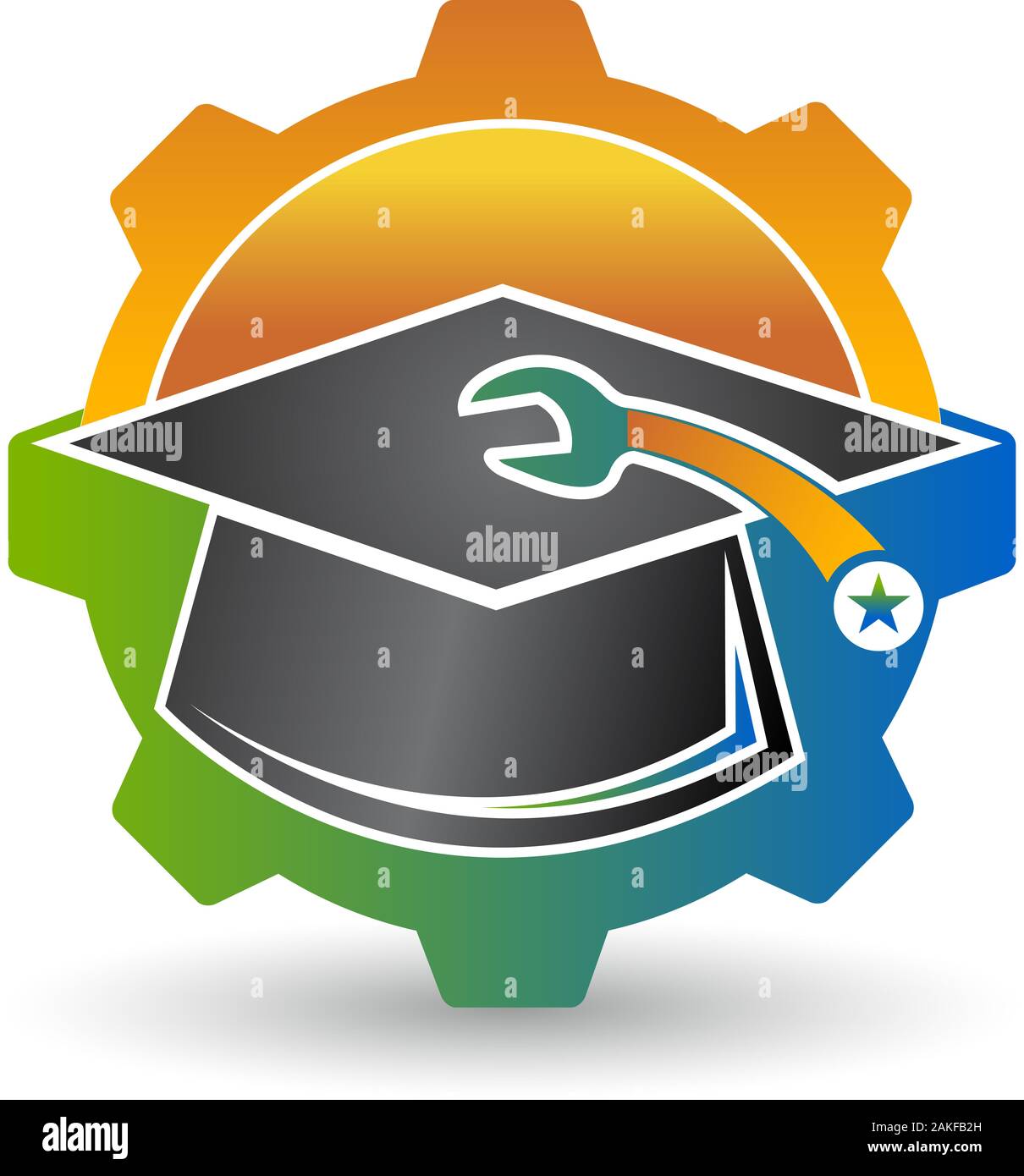 mechanical engineering logo Stock Photo - Alamy