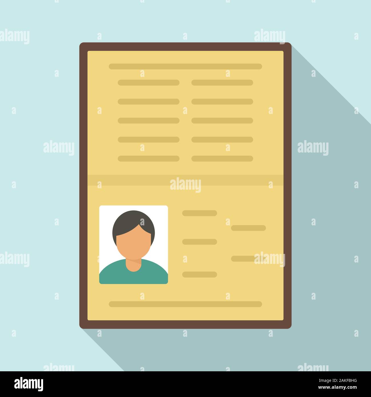 Id card approved Stock Vector Images - Alamy