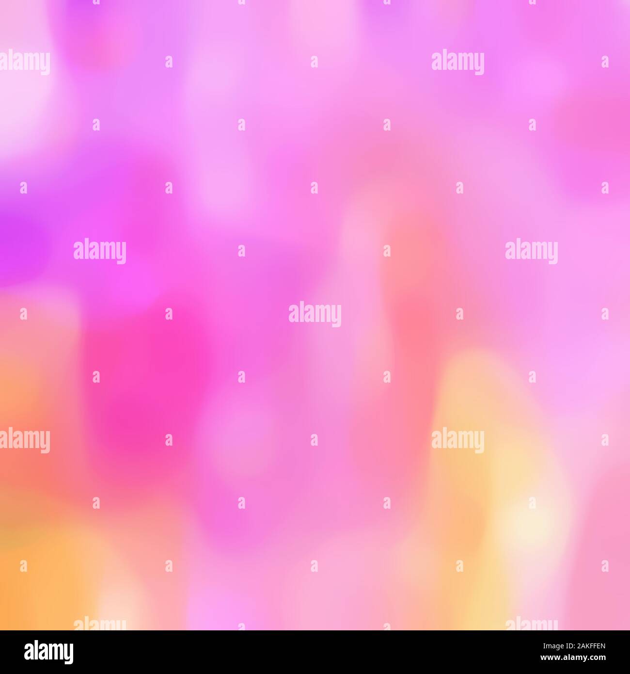 smooth square format background bokeh graphic with violet, peach puff ...