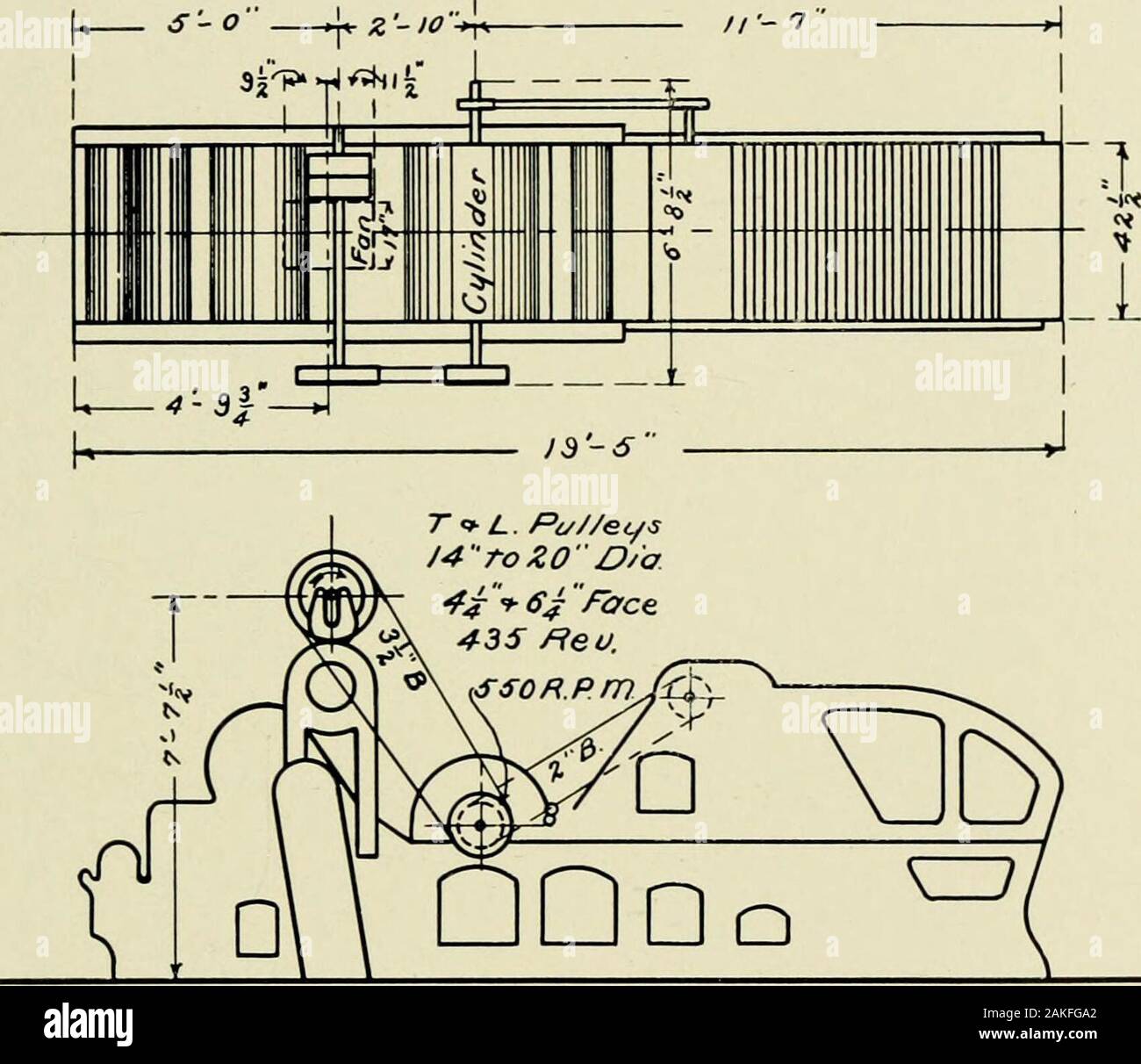 Winding machine drawing hi-res stock photography and images - Alamy
