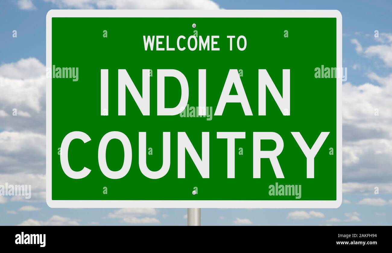 Indian reservation road sign hi-res stock photography and images - Alamy