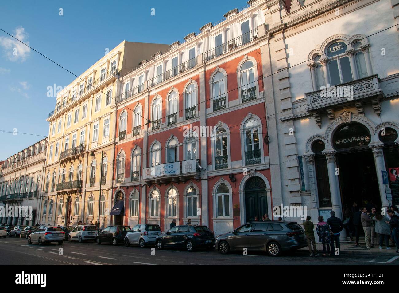 Embaixada shopping mall in a new-Arabian style palace on Dom Pedro V ...