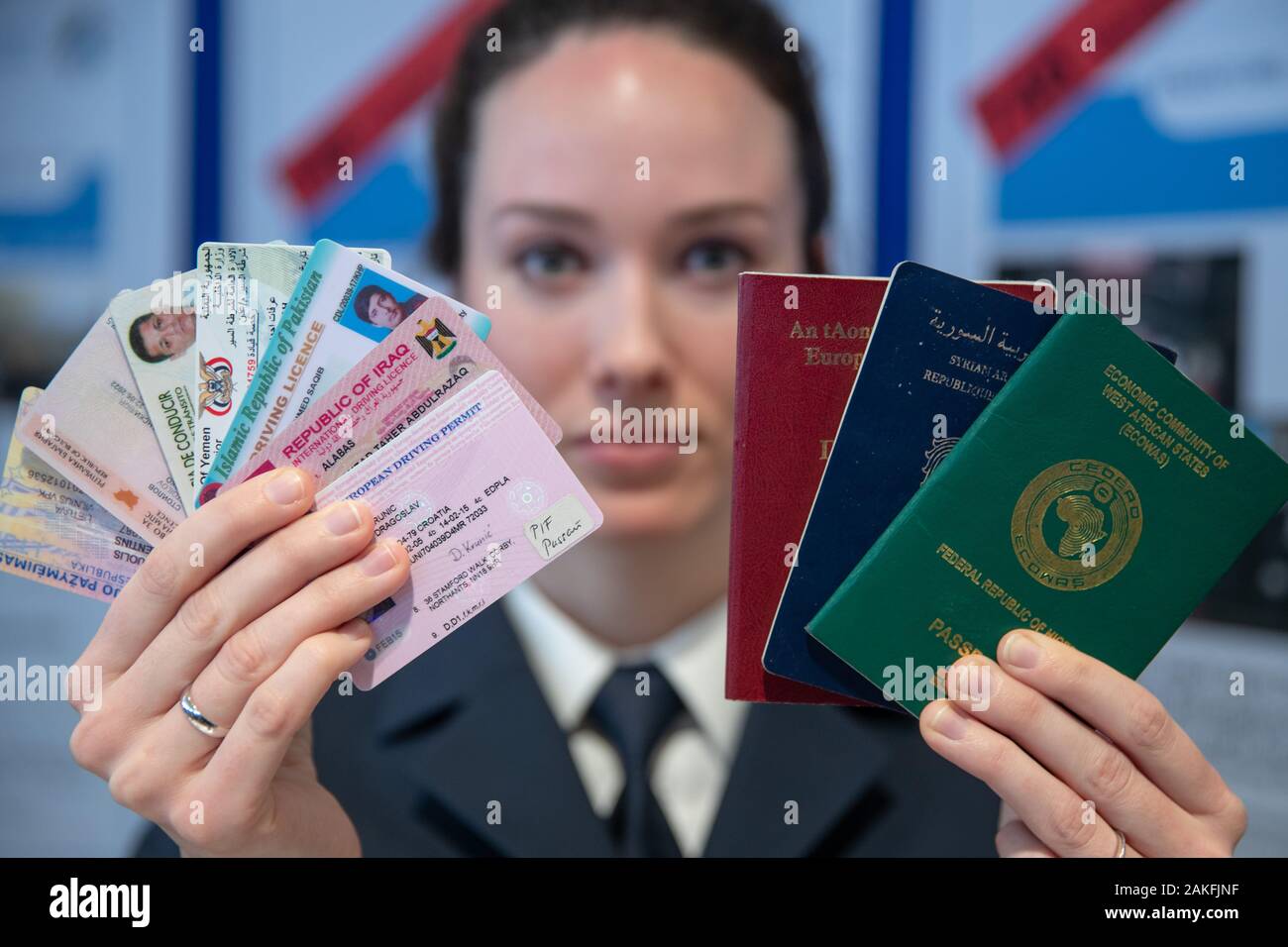 Fake documents hi-res stock photography and images - Alamy