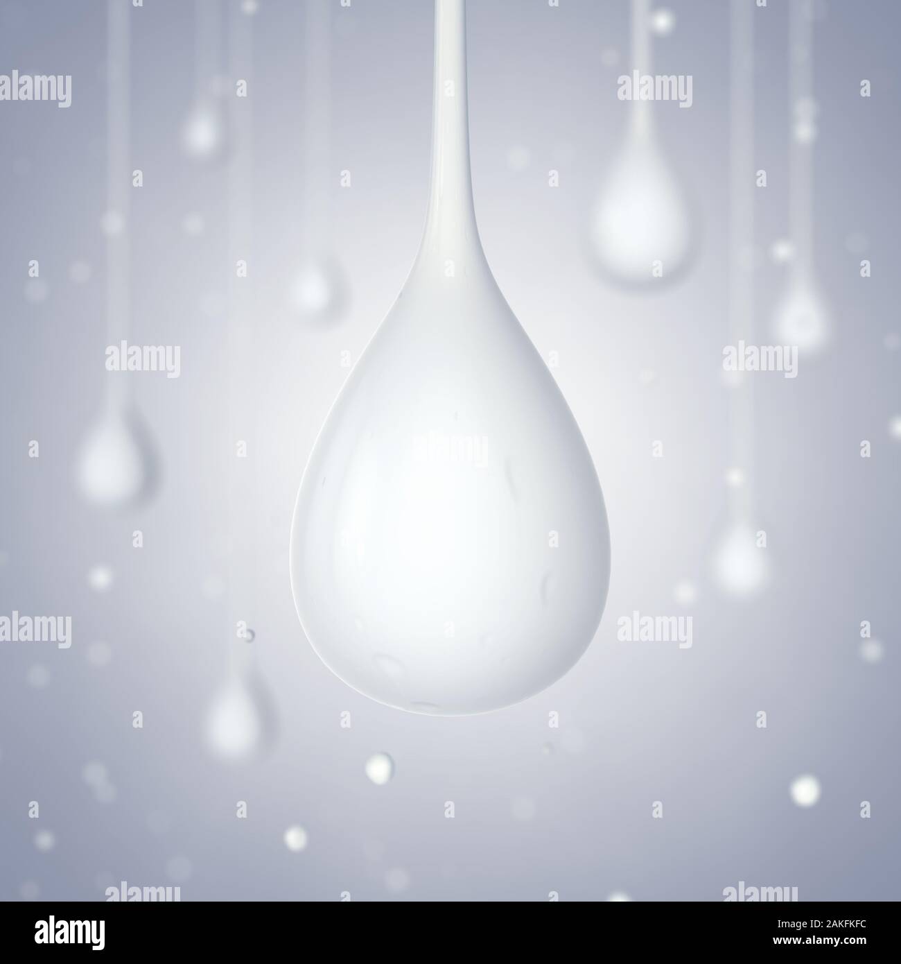 Milk/cream droplets, Cosmetics and skin care Stock Photo - Alamy