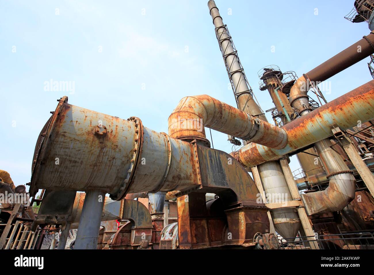 Old factory equipment hi-res stock photography and images - Alamy