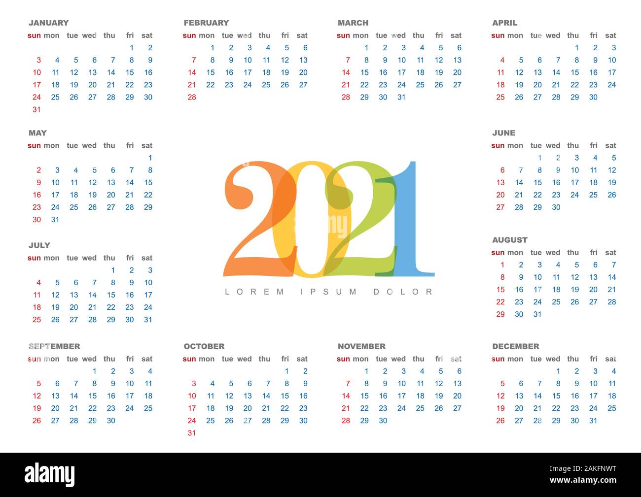 Calendar layout hi-res stock photography and images - Alamy