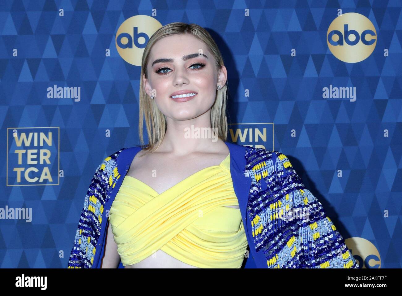 January 8, 2020, Pasadena, CA, USA: LOS ANGELES - JAN 8: Meg Donnelly ...