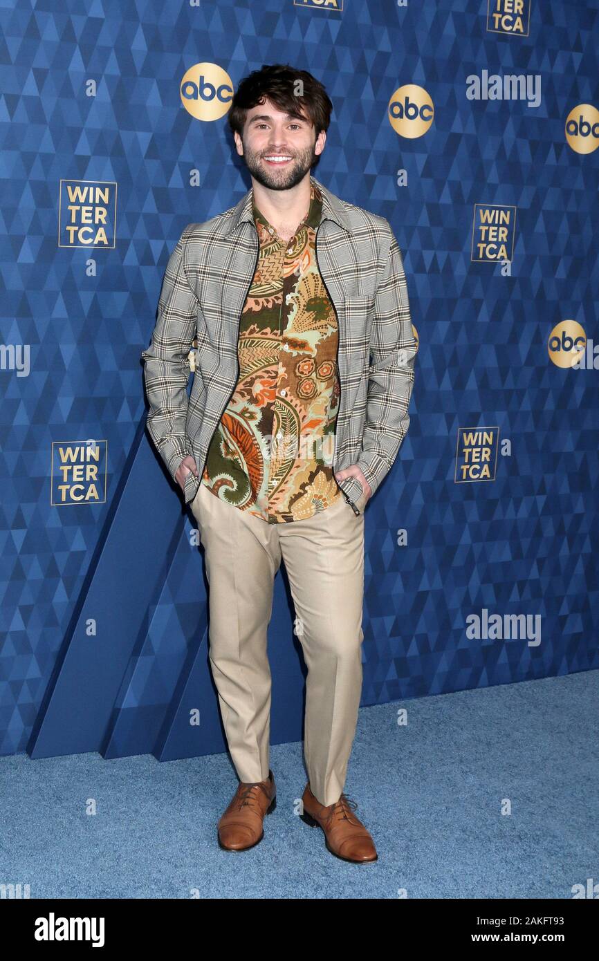 January 8, 2020, Pasadena, CA, USA: LOS ANGELES - JAN 8: Jake Borelli ...