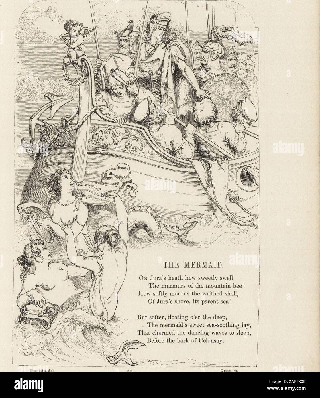 Merrow mermaid hi-res stock photography and images - Alamy