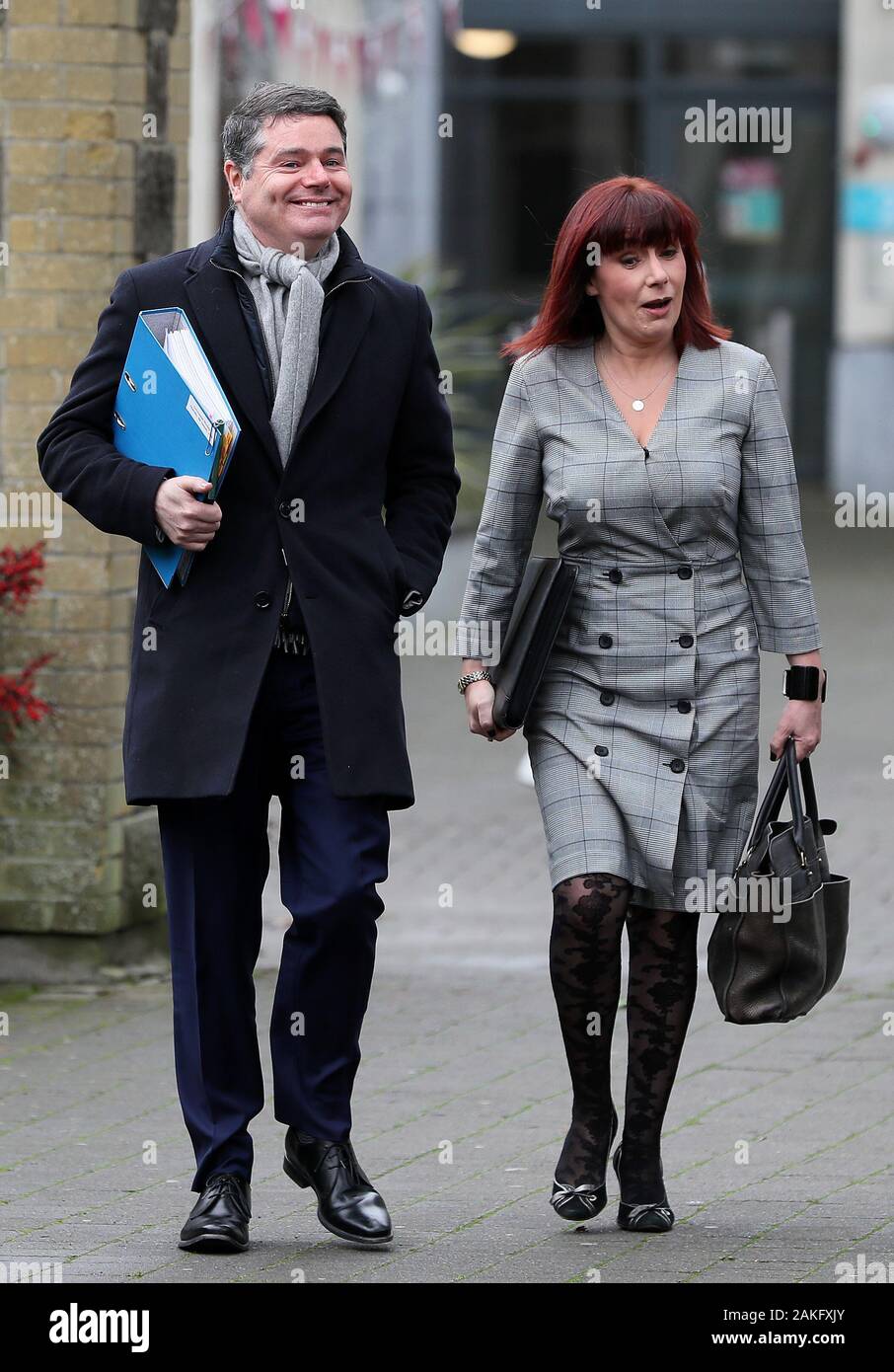 Minister for finance Paschal Donohoe (left) and Minister for culture ...