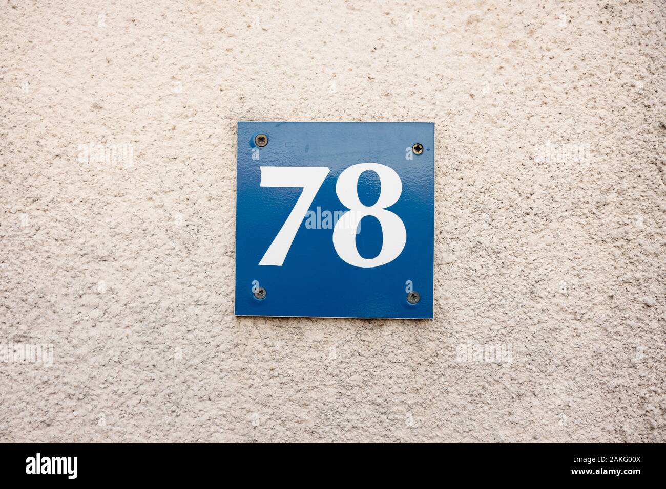 Seventy eight sign hi-res stock photography and images - Alamy