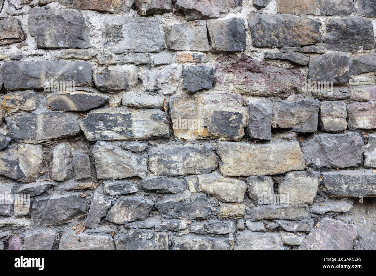 Stone block pattern wall background Stock Photo - Alamy