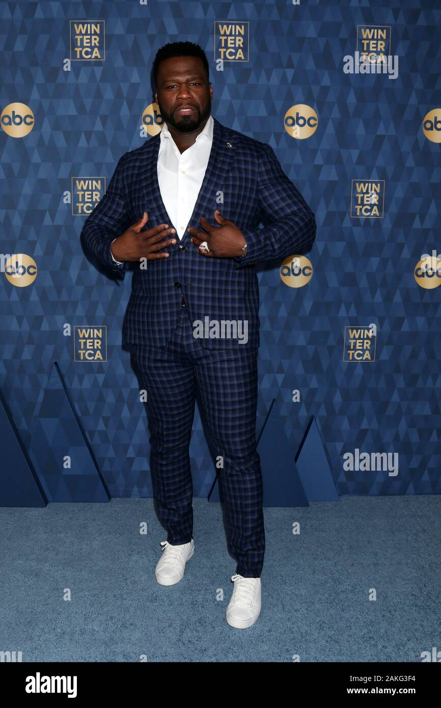 January 8, 2020, Pasadena, CA, USA: LOS ANGELES - JAN 8: Curtis Jackson ...