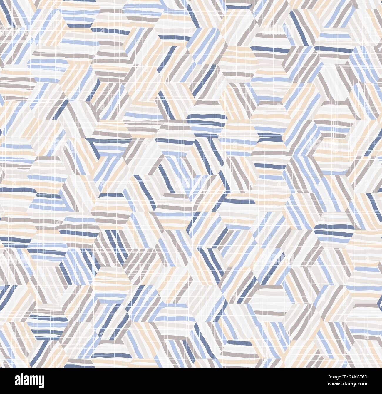 Pastel hexagon tiling geo graphic texture motif Stock Vector Image ...