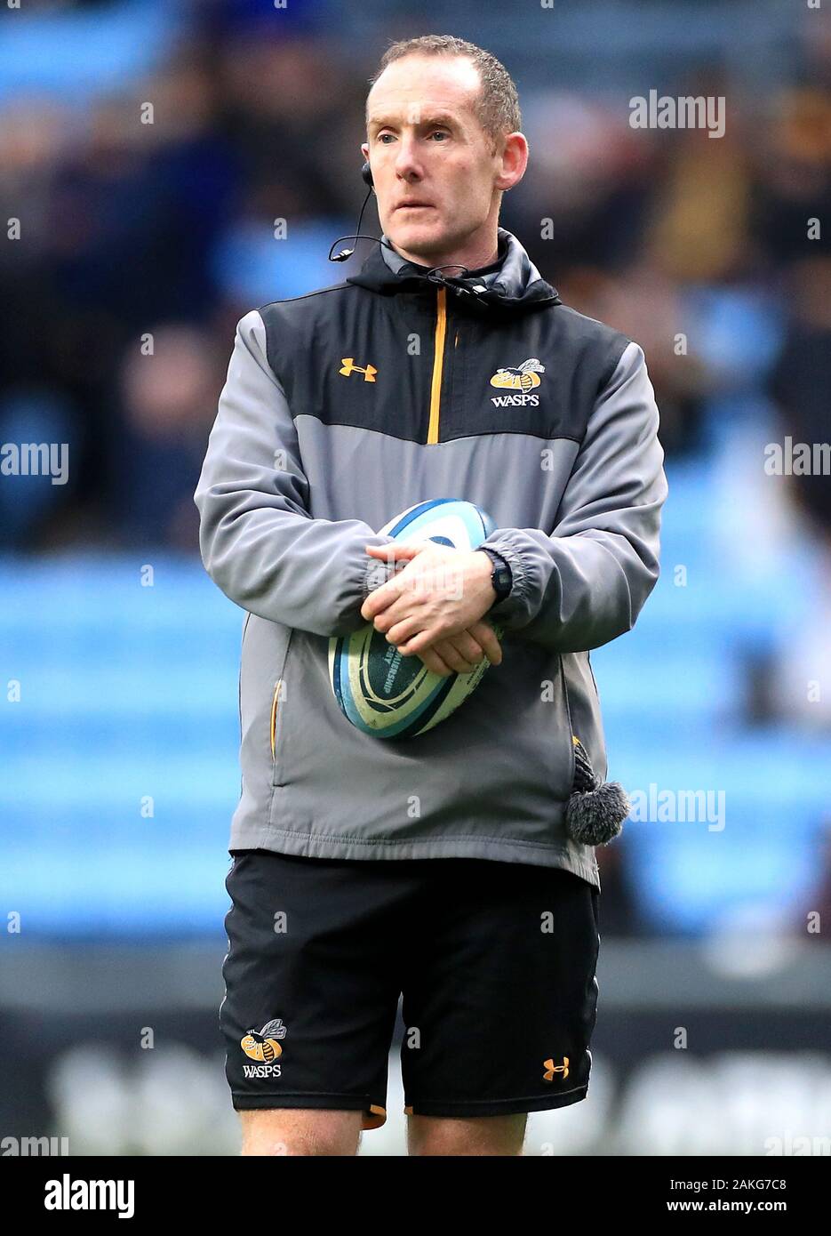 Wasps defence coach Ian Costello Stock Photo - Alamy