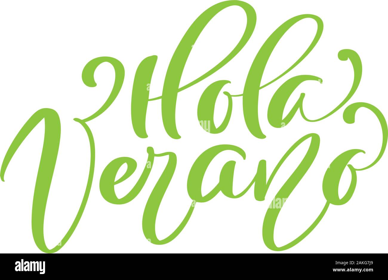 Verano beach Stock Vector Images - Alamy