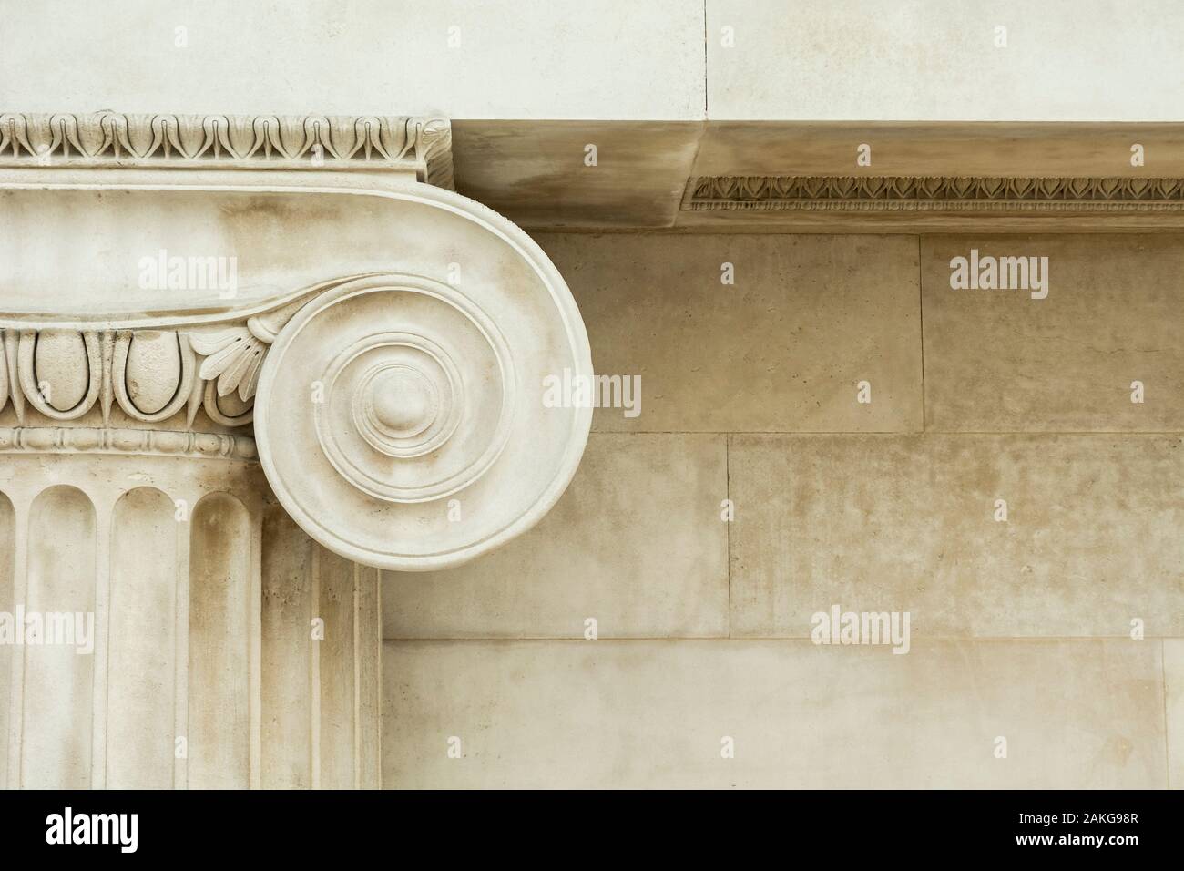 Greece bank column hi-res stock photography and images - Alamy