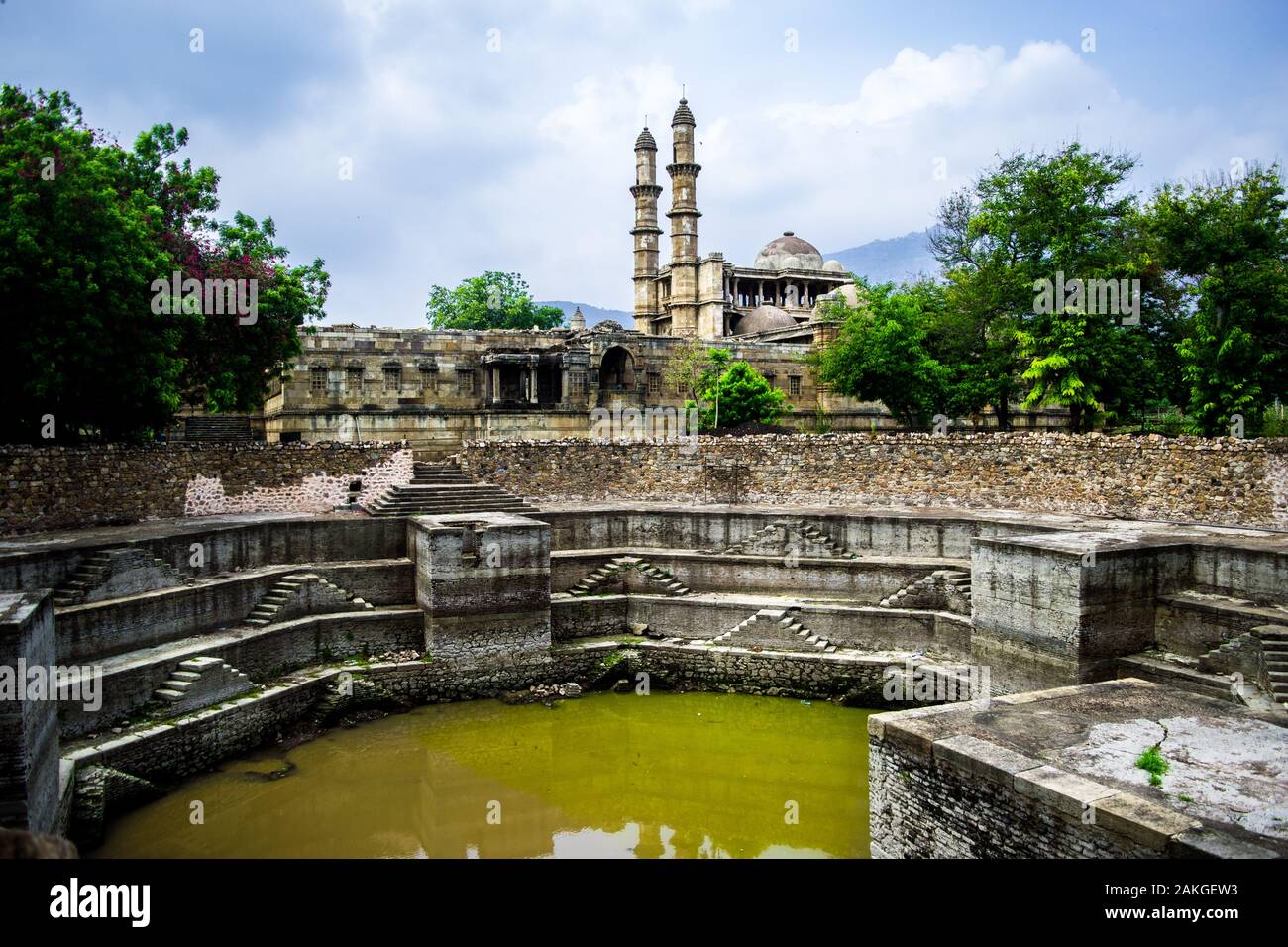 Heritage Jami Masjid also known as Jama mosque in Champaner, Gujarat ...