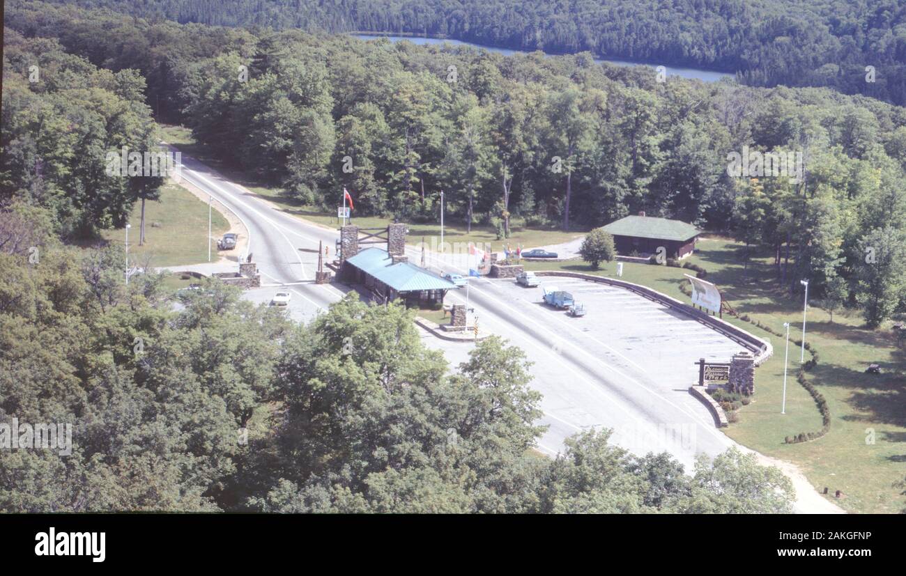 Algonquin Park Old East Gate Stock Photo - Alamy
