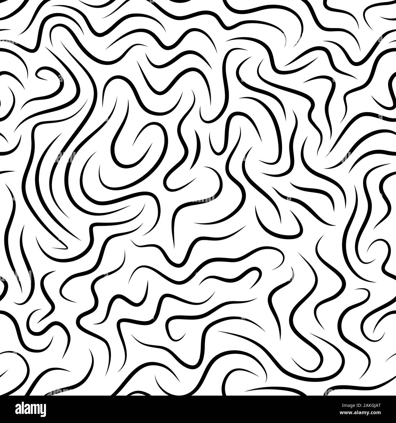 Abstract black and white seamless pattern Stock Vector Image & Art - Alamy