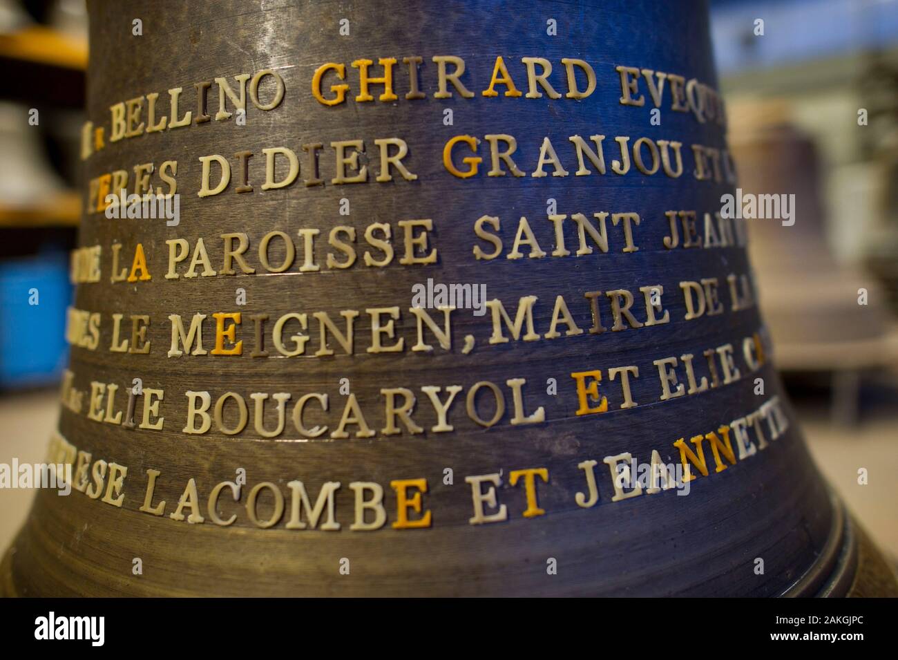 Bells have names hi-res stock photography and images - Alamy