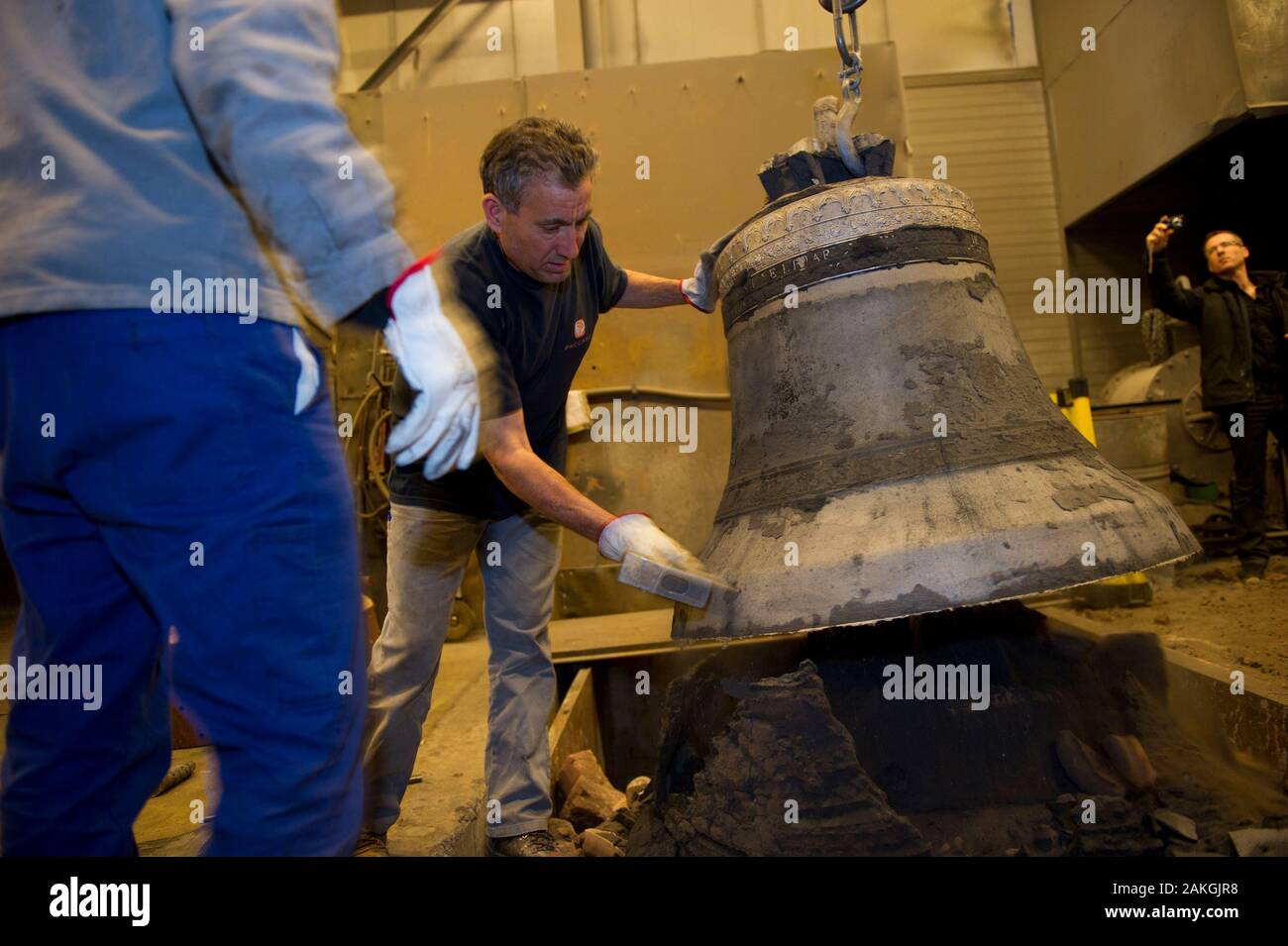 France, Haute Savoie, Annecy, Sevrier, the foundry Paccard, the company ...