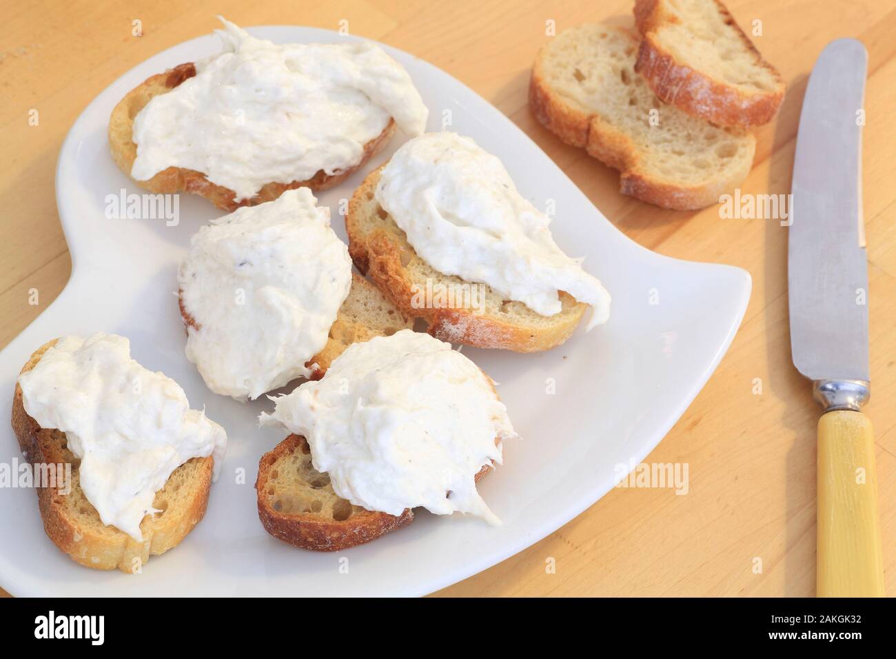 France, Gard, Nimes, cod brandade (La Nimoise Stock Photo - Alamy