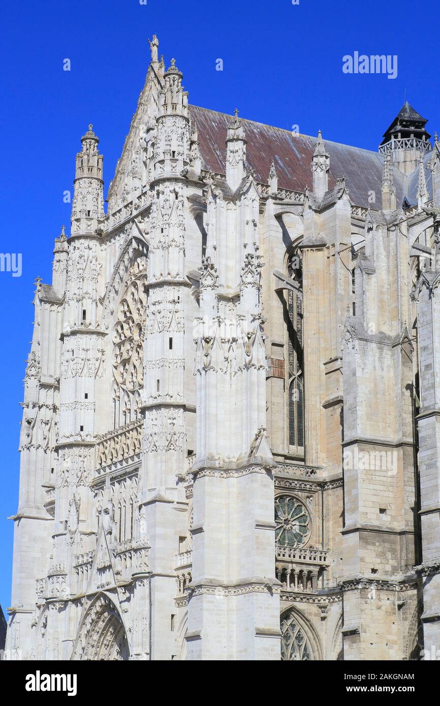 France, Oise, Beauvais, Saint-Pierre de Beauvais Cathedral (13th-16th ...