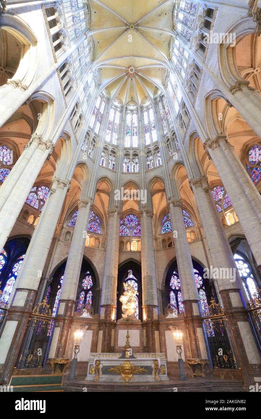 France, Oise, Beauvais, Saint-Pierre de Beauvais Cathedral (13th-16th ...
