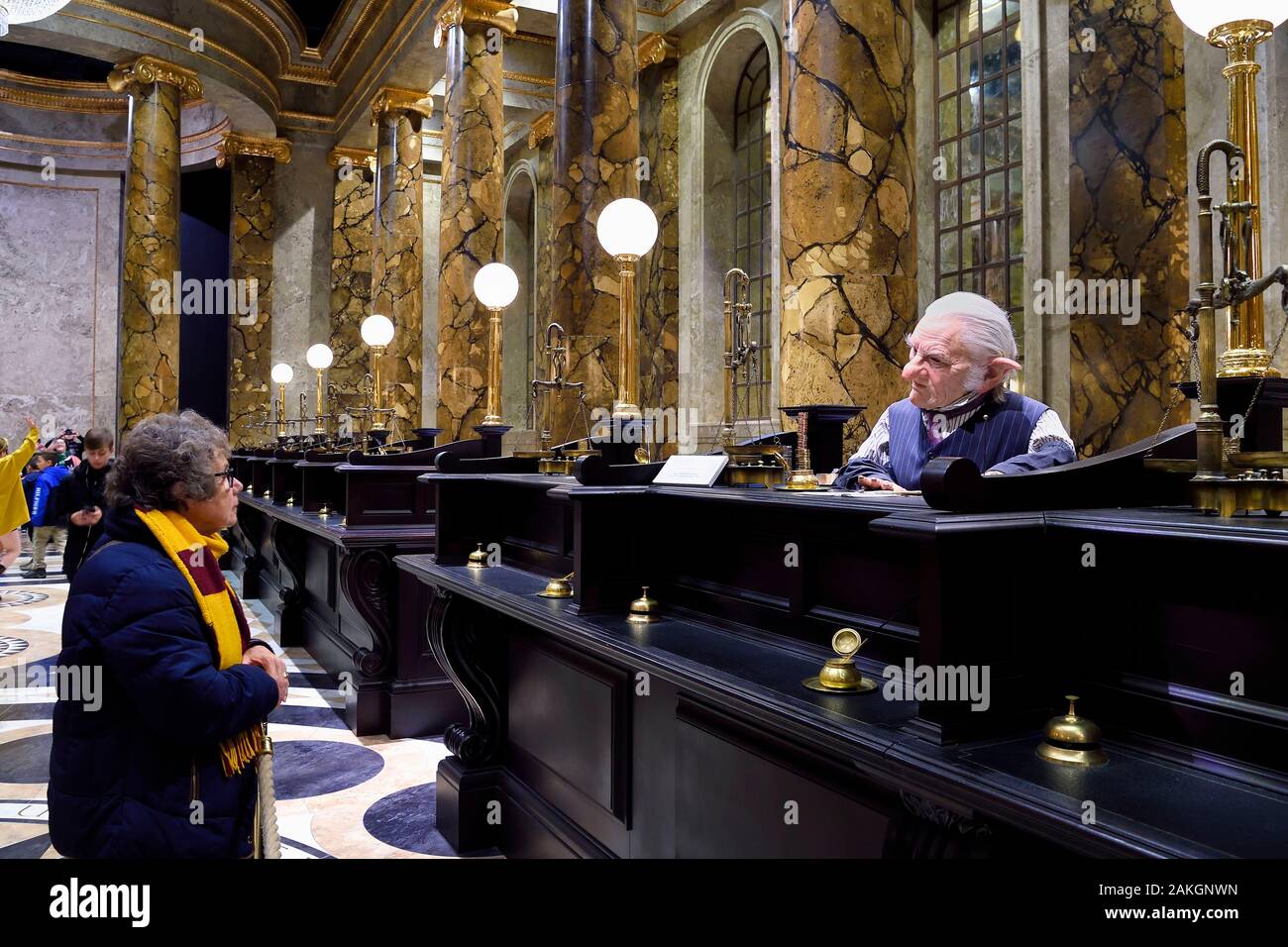Gringotts wizarding bank hi-res stock photography and images - Alamy