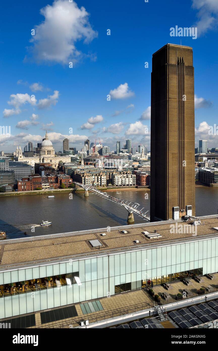Tate modern tower architecture hi-res stock photography and images - Alamy