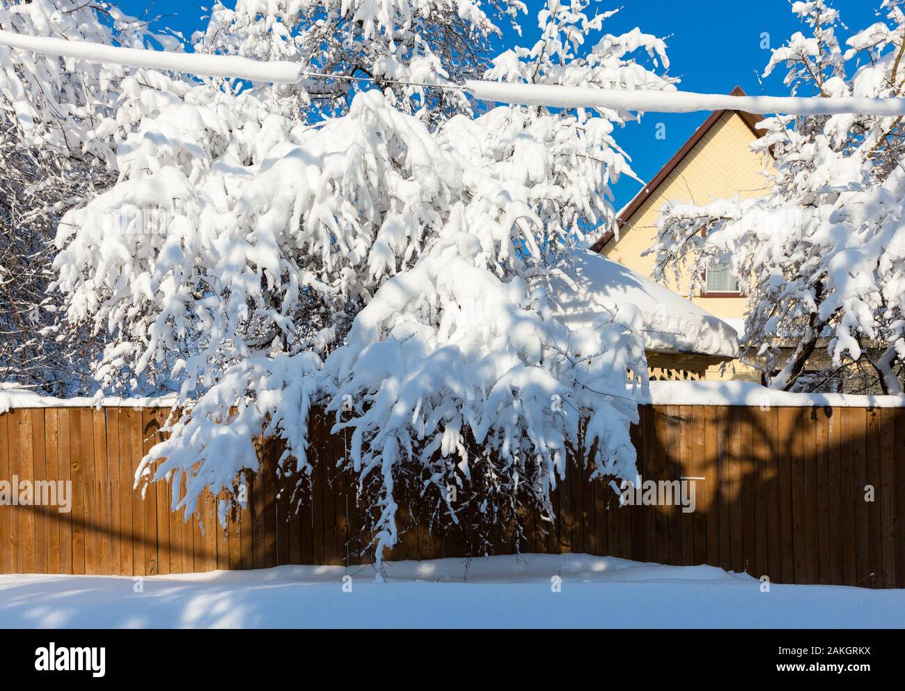 Snowfall moscow hi-res stock photography and images - Alamy