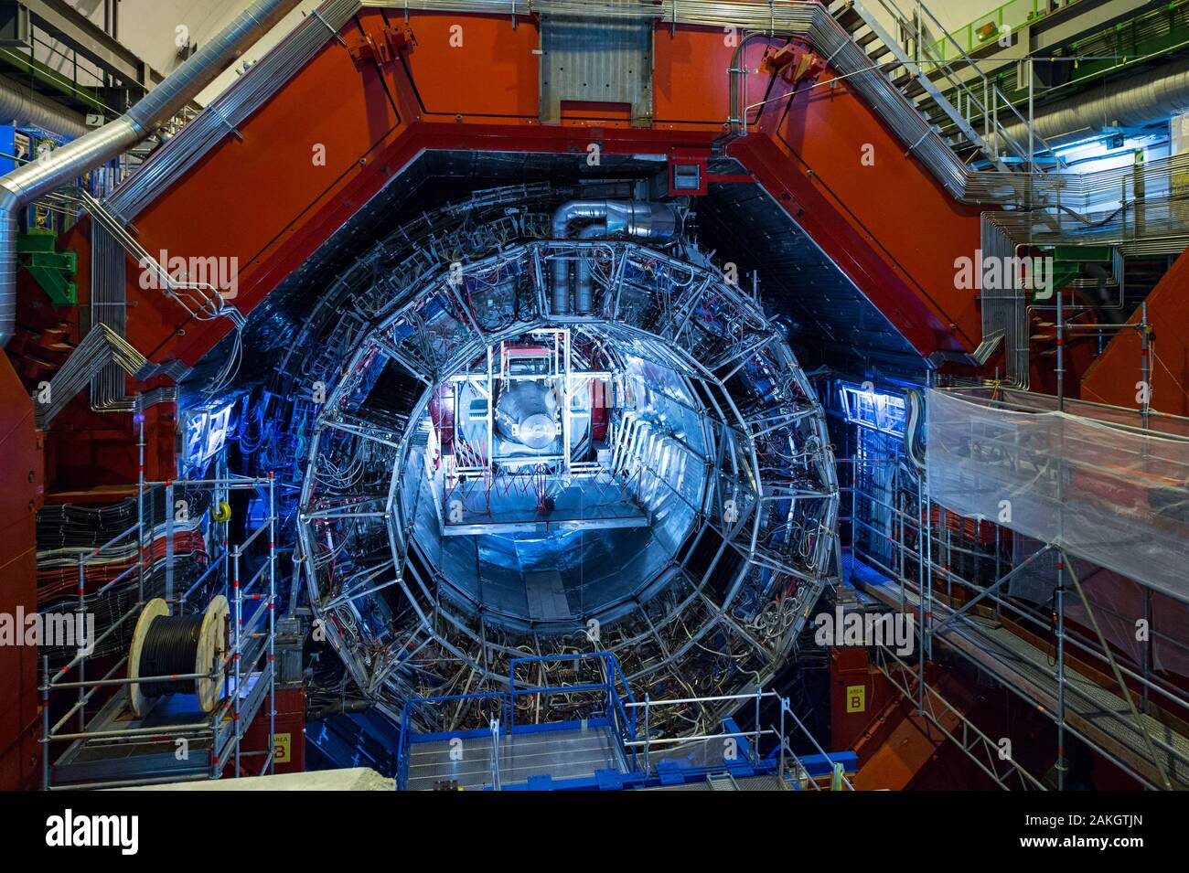 France, Switzerland, Cern, open door, ALICE detector visit: A Large Ion ...