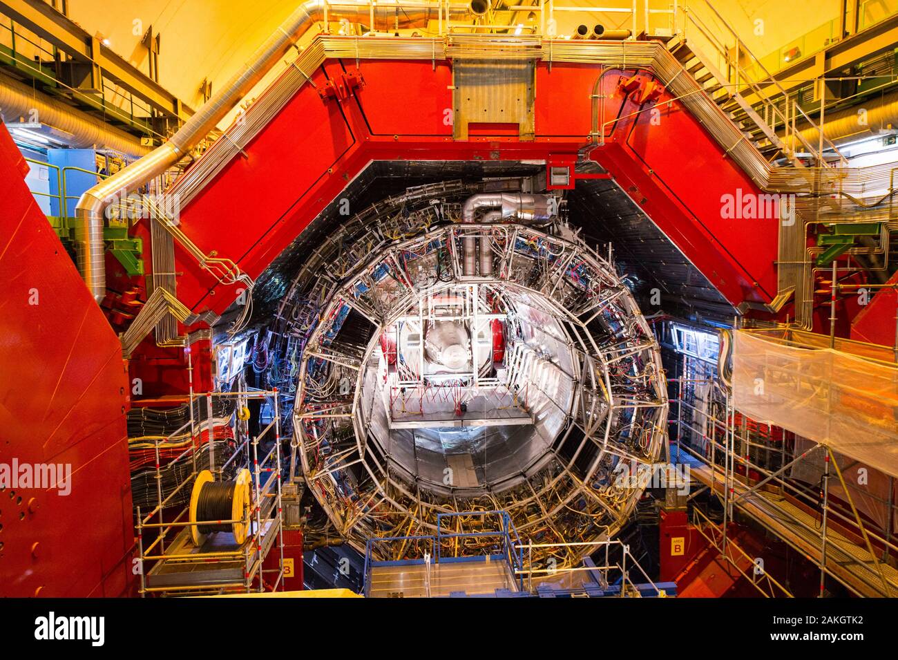 France, Switzerland, Cern, open door, ALICE detector visit: A Large Ion ...