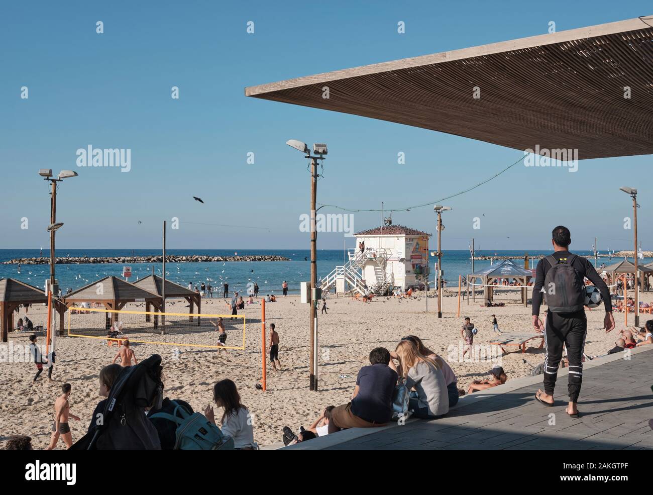 Israel beach 2019 hi-res stock photography and images - Alamy