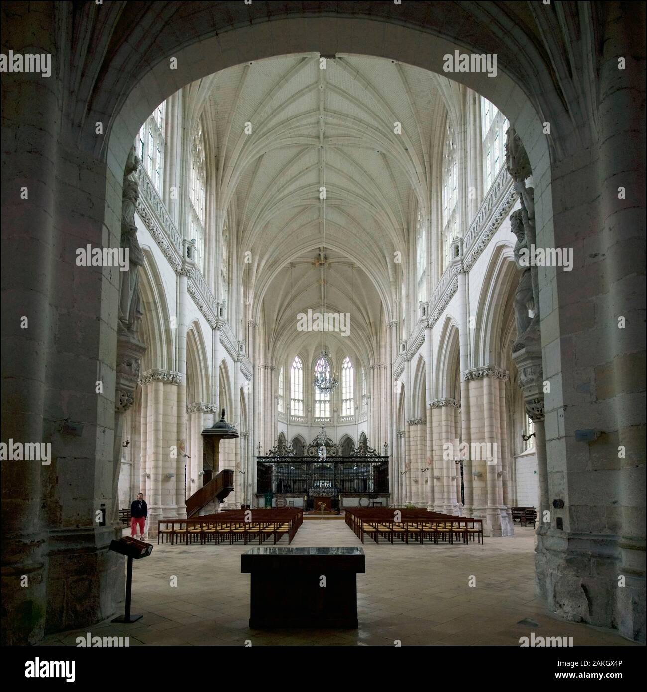 Saint riquier abbey church hi-res stock photography and images - Alamy