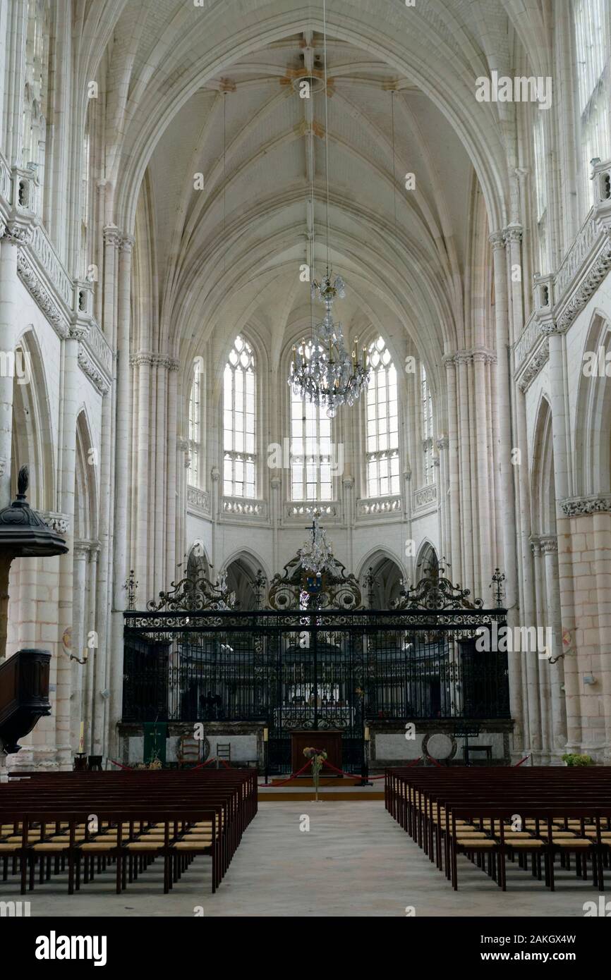 Saint riquier abbey church hi-res stock photography and images - Alamy