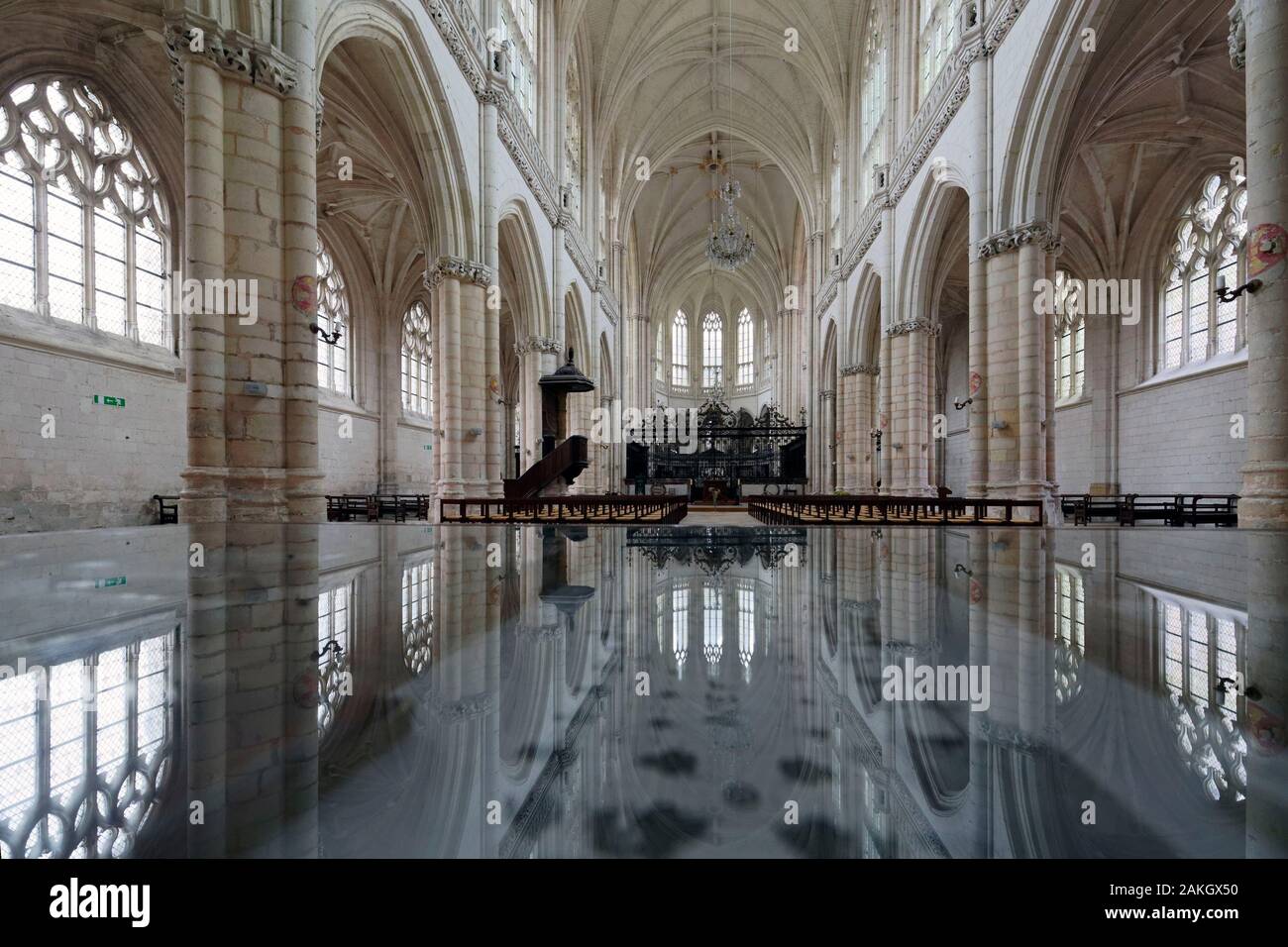 Saint riquier abbey church hi-res stock photography and images - Alamy