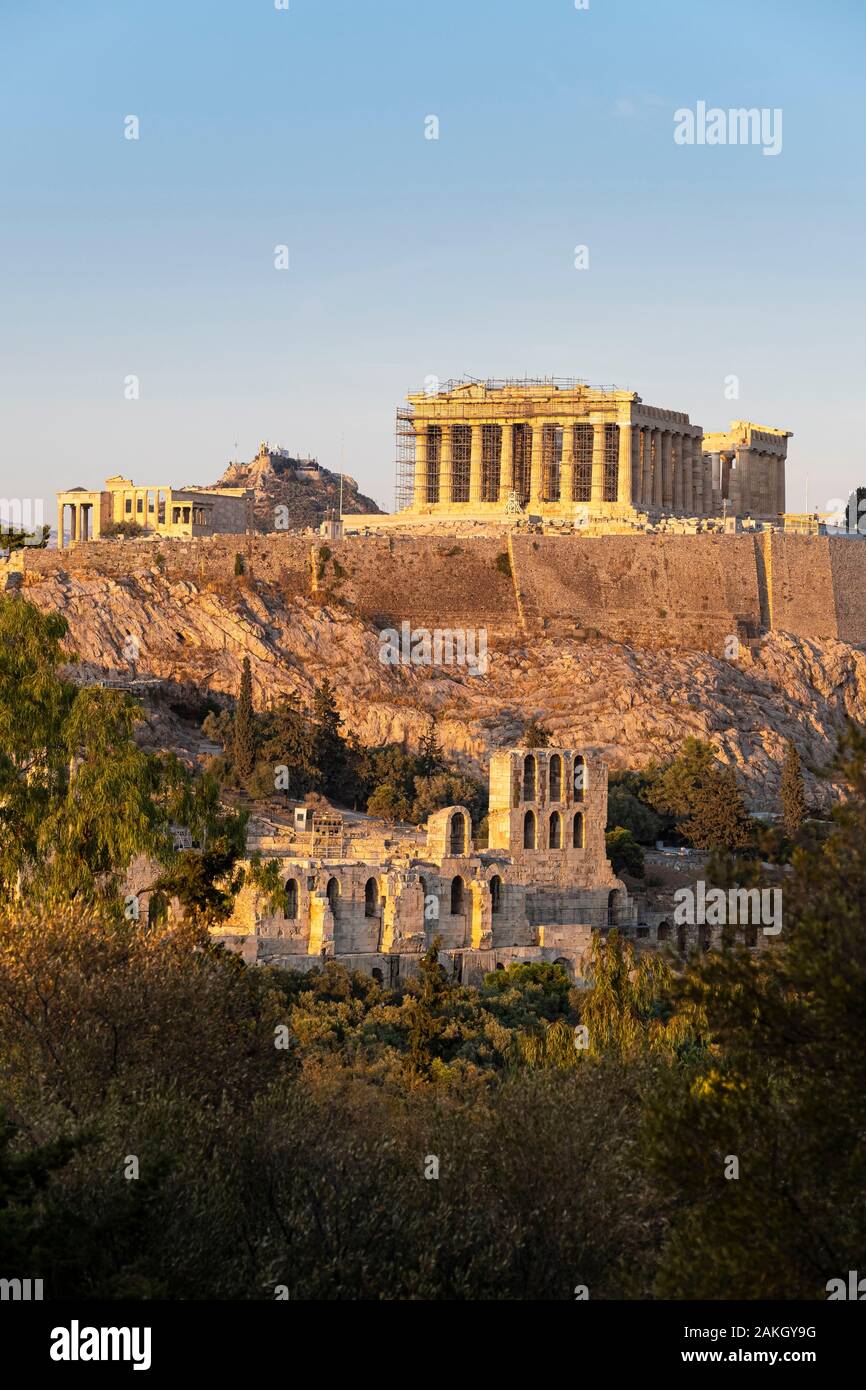Athens Herodes Atticus People High Resolution Stock Photography and ...