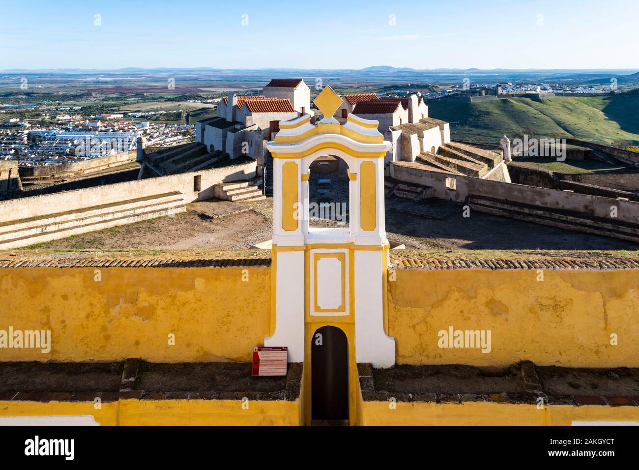 Portugal, Alentejo region, the garrison border town of Elvas and its ...