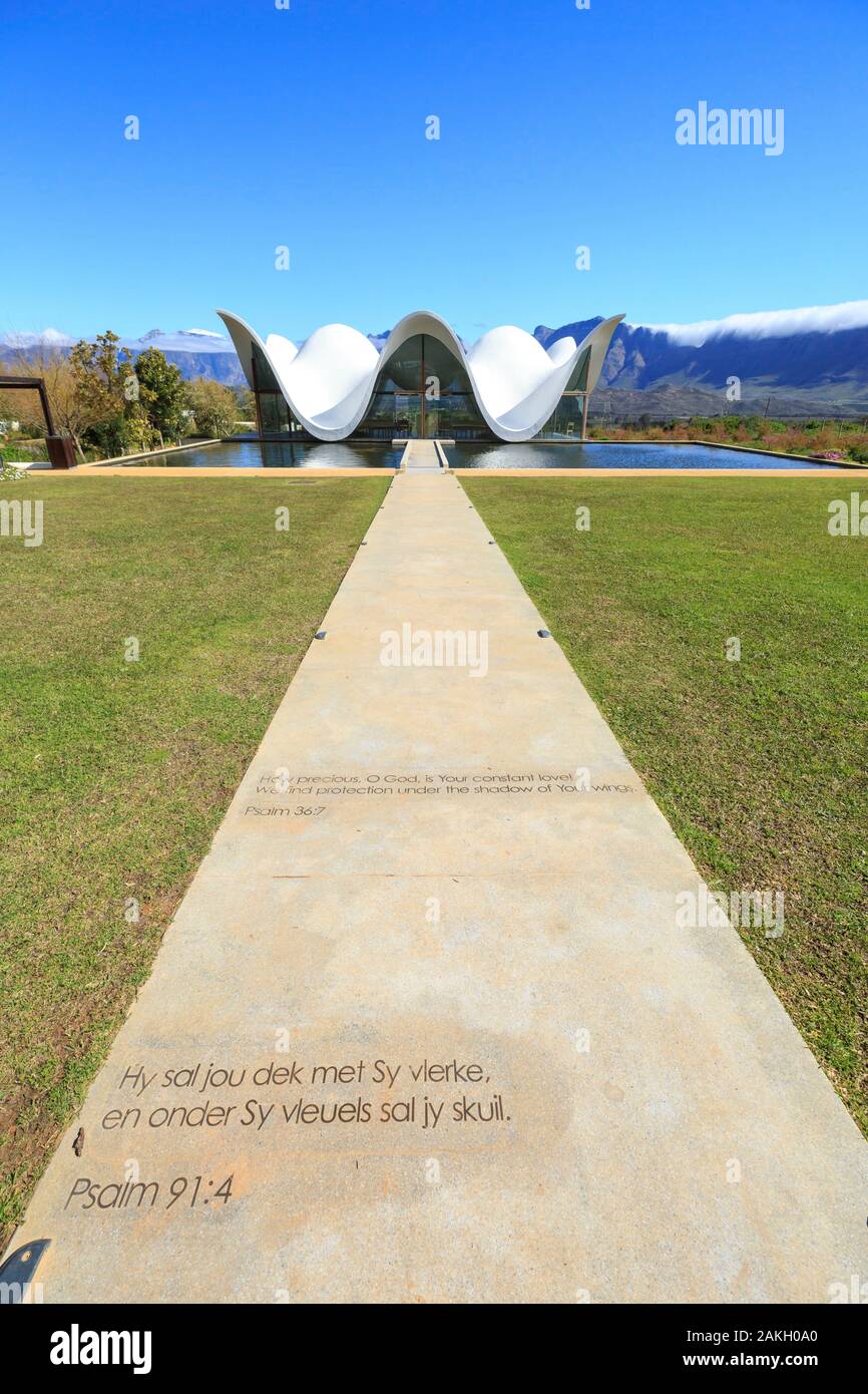 South Africa, Western Cape, Bosjes Chapel, Worcester Region Stock Photo ...